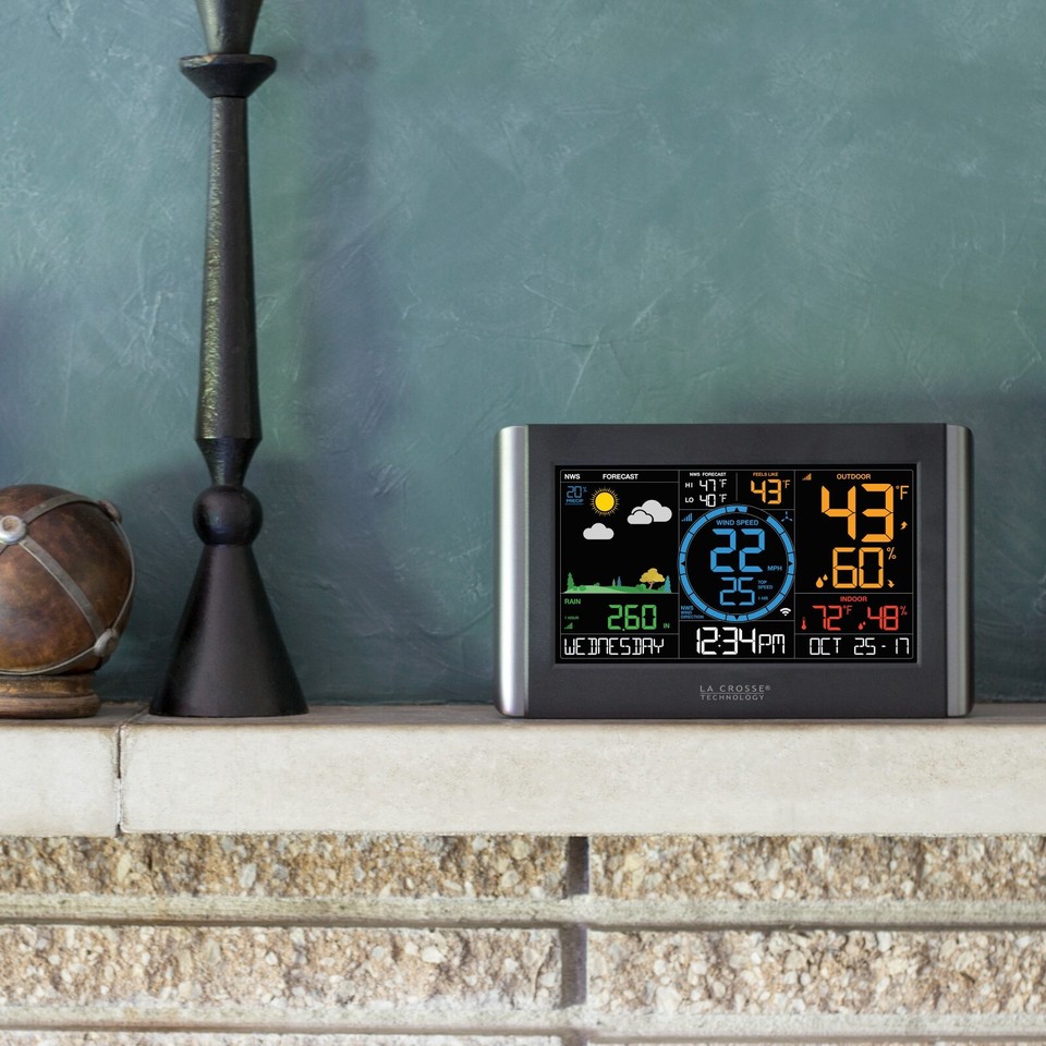 V22-WRTH La Crosse Technology Professional Remote Monitoring Weather ...