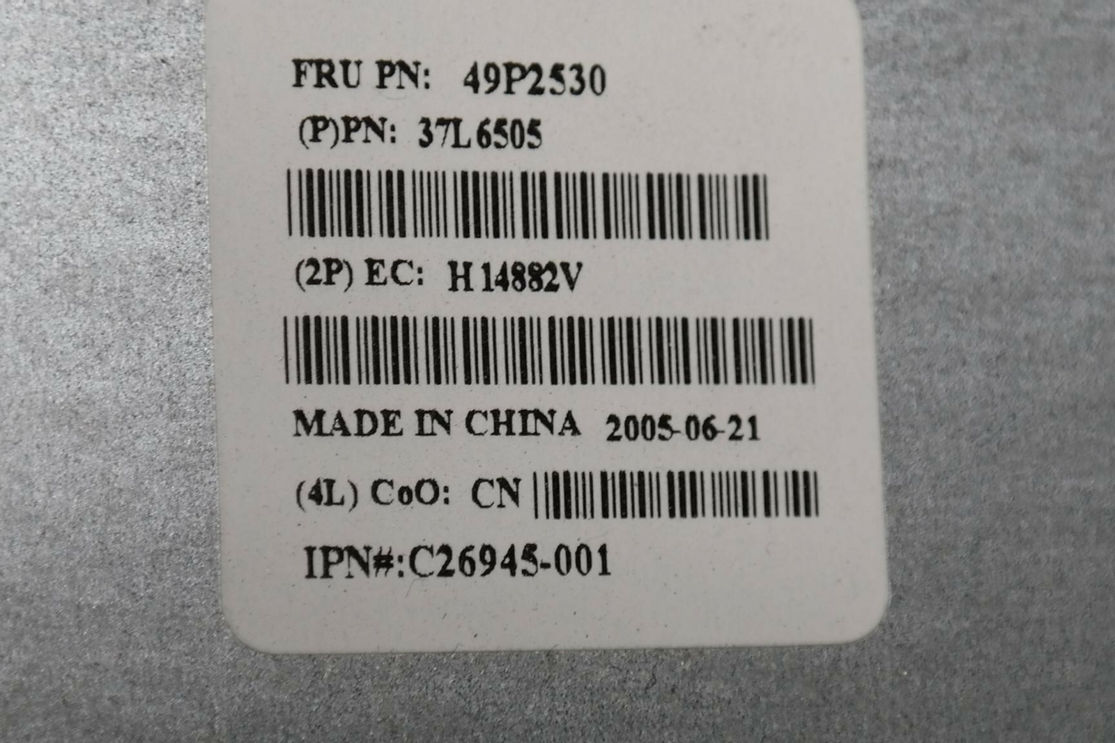 IBM 49P2530 37L6505 BLADECENTER SPC CHASSIS & MIDPLANE BOARD ASSEMBLY ...