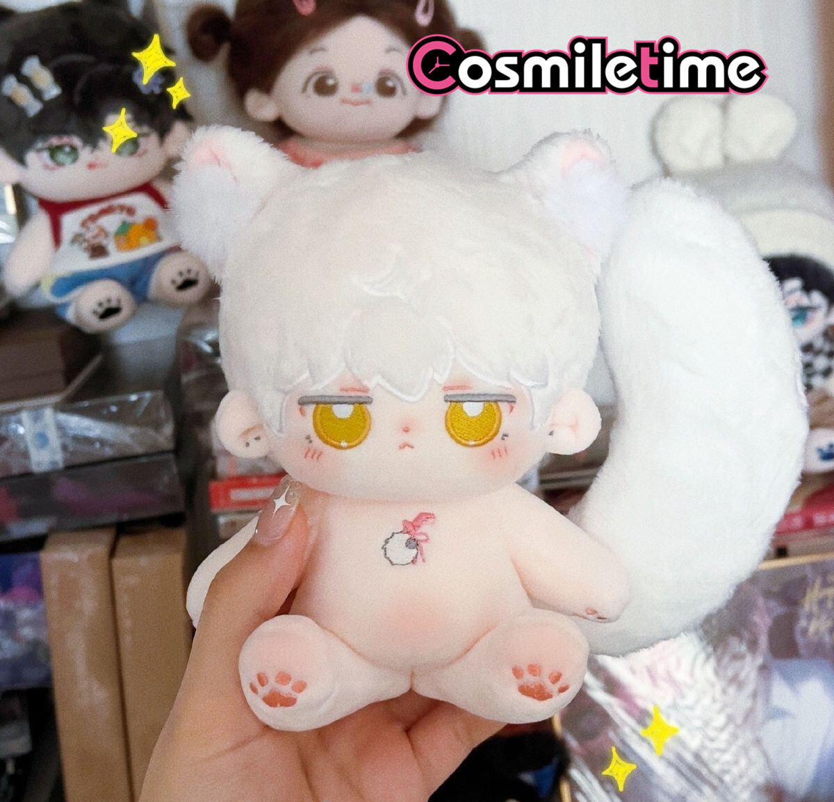 Love of Light And Night Sariel Qi Sili Plush 20cm Doll Stuffed Anime ...