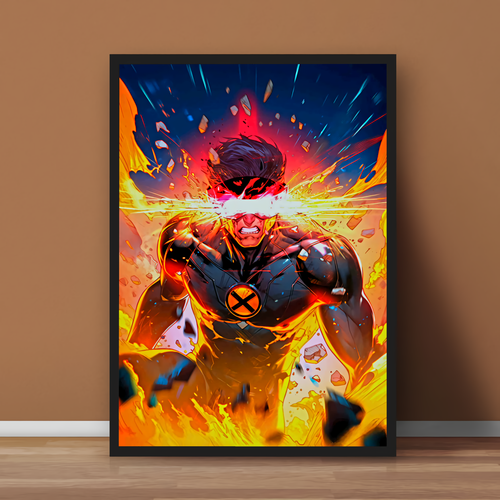 Cyclops Scott Summers X-men Marvel Comic MCU Poster Print - No Frame | eBay