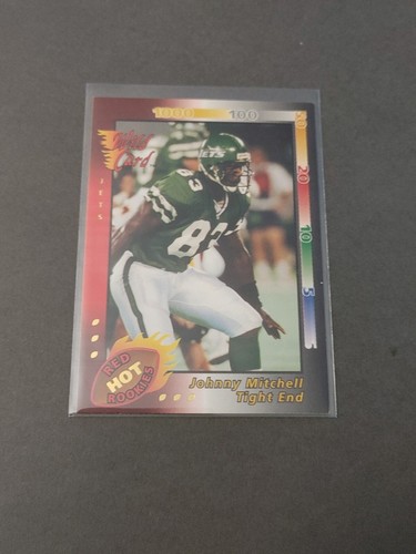 1992 Wild Card - Red Hot Rookies Johnny Mitchell #24 Gold (RC) for sale ...