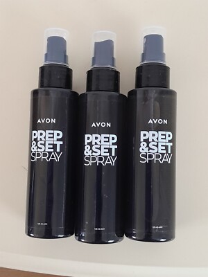 Avon Set and Prep Spray 125ml x 3 Helps Make up lasts longer | eBay UK