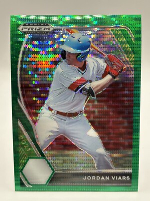 2021 Prizm Draft Picks Jordan Viars #PDP84 Green Pulsar Prizm NM | eBay