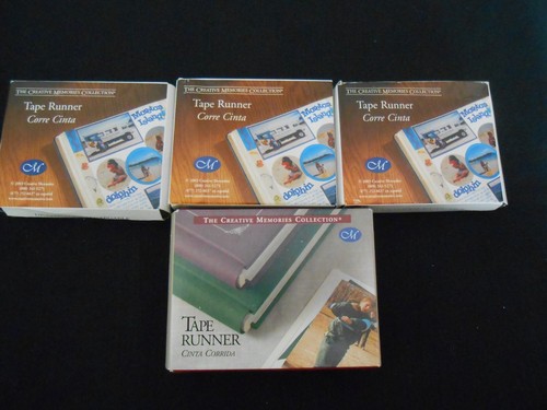 4 Creative Memories Scrapbooking TAPE RUNNERS ~ NEW | eBay
