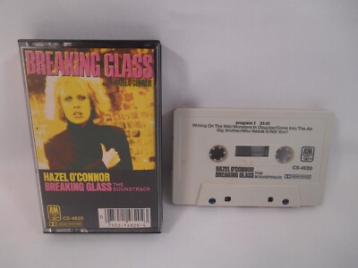 HAZEL O'CONNOR Breaking Glass Soundtrack Cassette Tape 1980 A&M CS-4820 ...