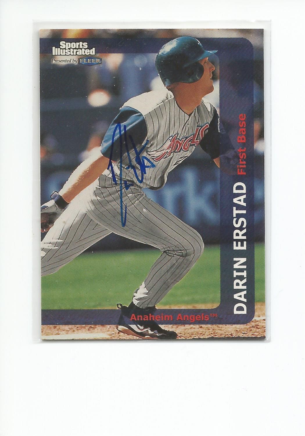 DARIN ERSTAD Autographed Signed 1999 Sports Illustrated card Anaheim ...
