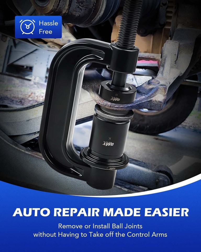 OMT 4 in1 Heavy Duty Ball Joint Separator Tool Set for 2WD 4WD Cars ...