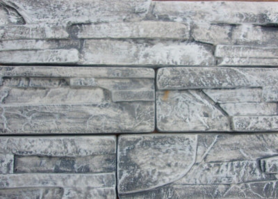 Set 5 wall stone molds poly plastic veneer brick facing moulds from 6. ...