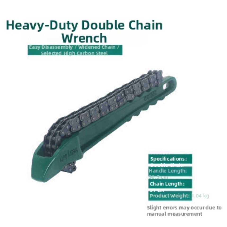 Chain Wrench Heavy Duty with Non Slip Handle for Reliable Pipe Clamping ...