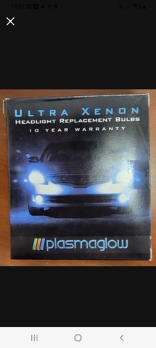 PlasmaGlow H4 100/90 Xenon Headlight Bulbs, Blue Tint | eBay