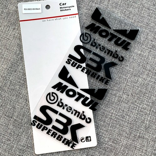 Reflective Black Motorcycle Side Strip Sticker Vinyl Decal For YAMAHA ...