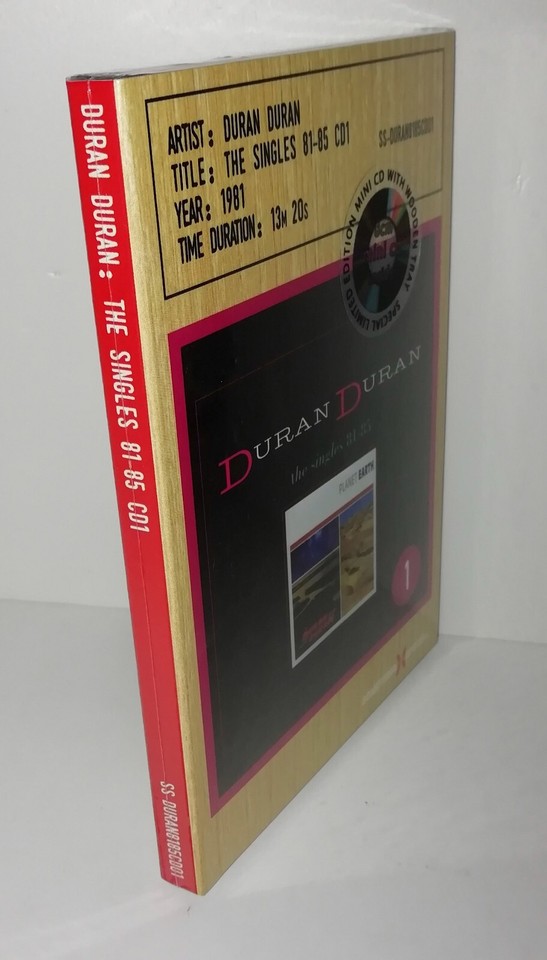 Duran Duran - The Singles 81-85 [Disc 1 ] (Wood Box, Mini-CD) SEALED ...