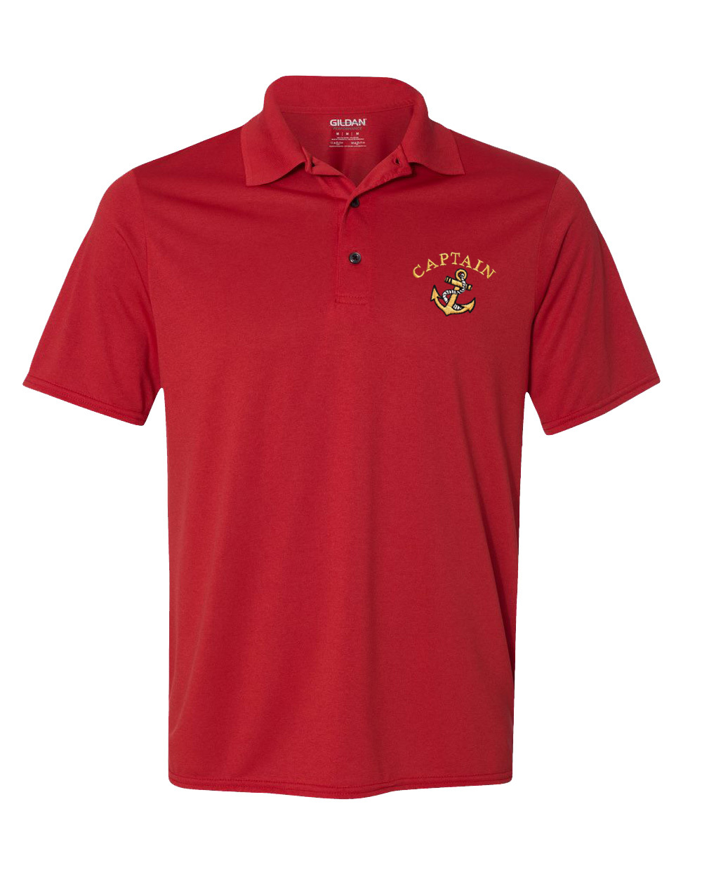 Men's Captain Ships Anchor Embroidered 100% Cotton Shirt FREE SHIP | eBay