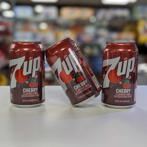 7up Cherry Soda 355ml x 3 Cans USA Import | eBay UK