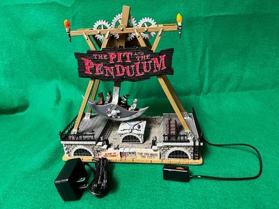 Lemax Pit and Pendulum Carnival Ride Operating Accessory. Excellent | eBay