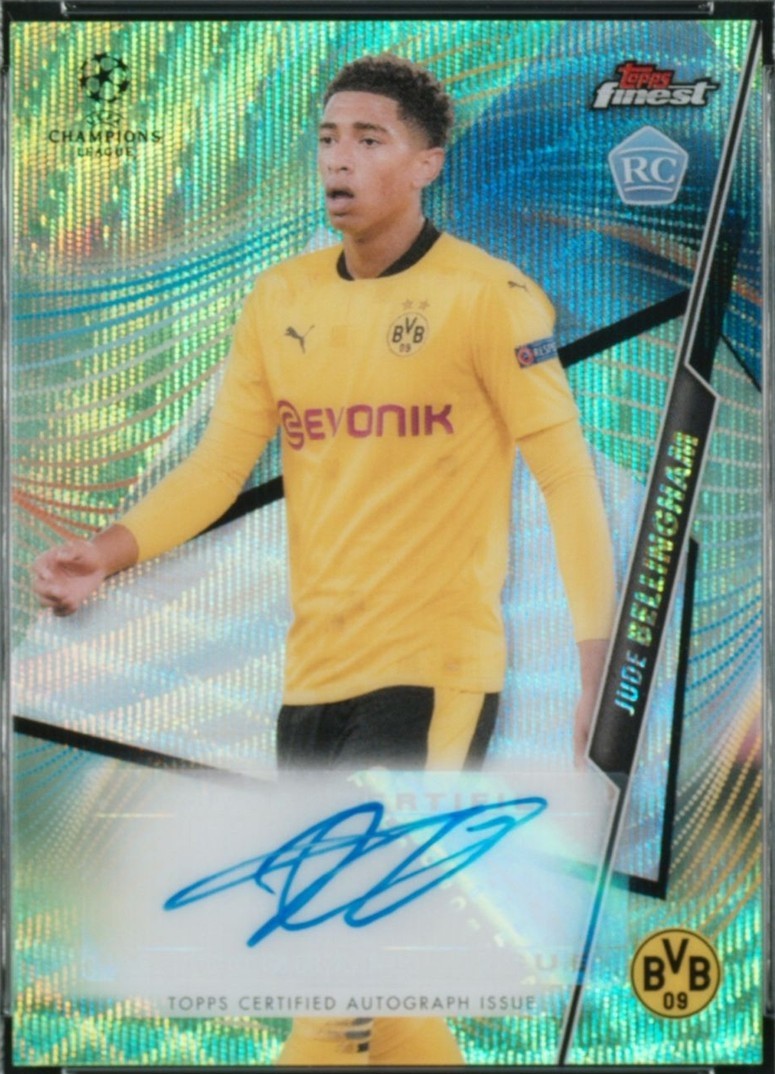 2020-21 Topps Finest Uefa Champions League - Finest Autographs Jude ...