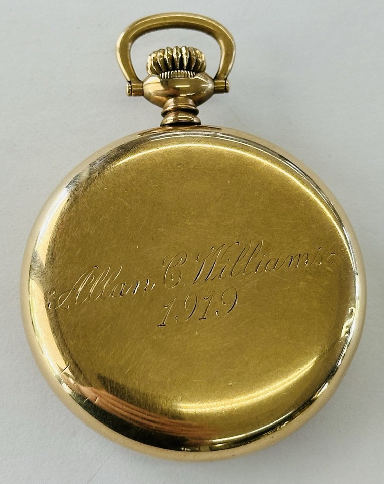 Howard Railroad Chronometer 1175 Gold Filled Pocket Watch 21 Jewels ...