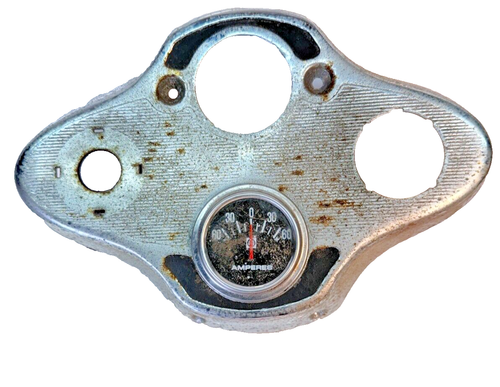 OEM FORD MODEL A DASH INSTRUMENT PANEL GAUGE CLUSTER 1930 1931 RIBBED ...