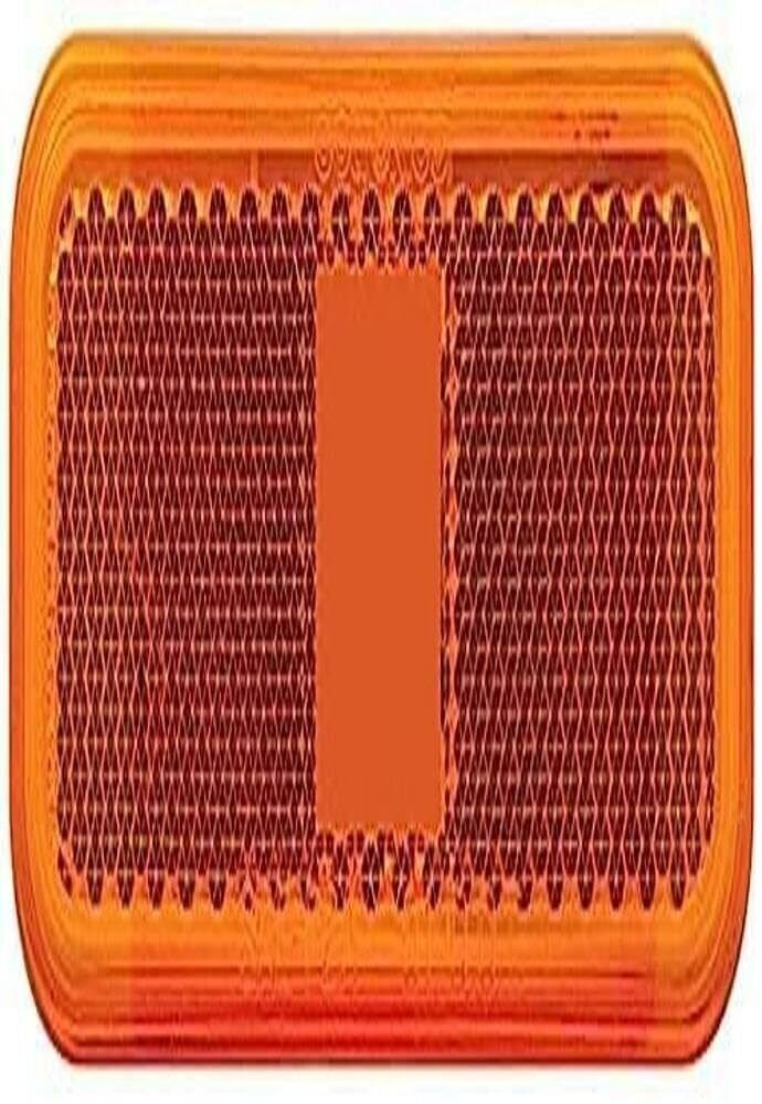 Optronics A-44ABP Amber Replacement Lens for Rectangular Marker ...