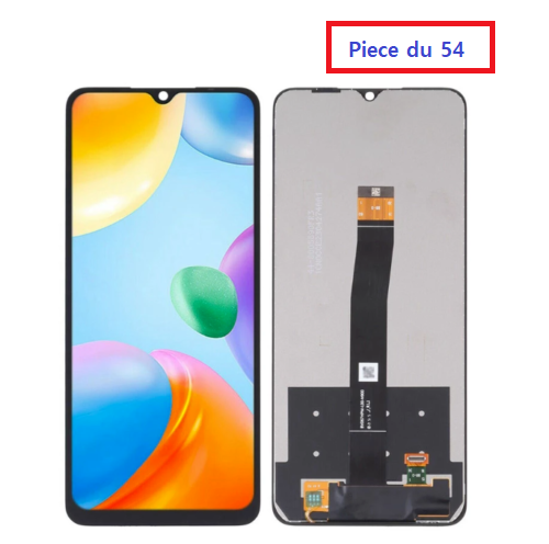 ECRAN LCD COMPLET + VITRE TACTILE POUR XIAOMI POCO C40 220333QPG NOIR ...