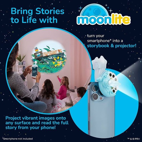 Moonlite “Special Edition” Storybook Projector for Smartphones + 10 Stories | eBay