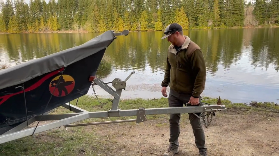 Drift Boat Trailer Kick Stand | eBay