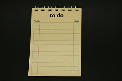 Legal Pad to do Block 3er Set / to do list / to do liste / to do block ...