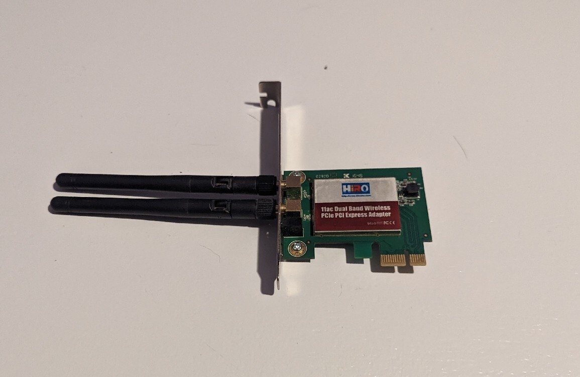 Hiro Dual Band Wireless AC PCIe PCI Express Adapter | eBay