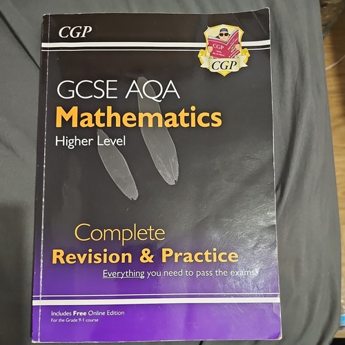 GCSE AQA Mathematics Higher Level Book | eBay UK