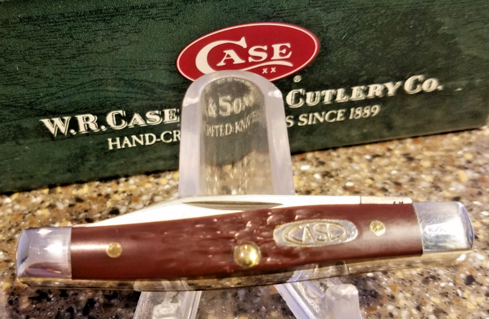Case XX, 6233 SS, Pen Knife Jigged Delrin, 2-5/8", 2-Blades, Vintage ...