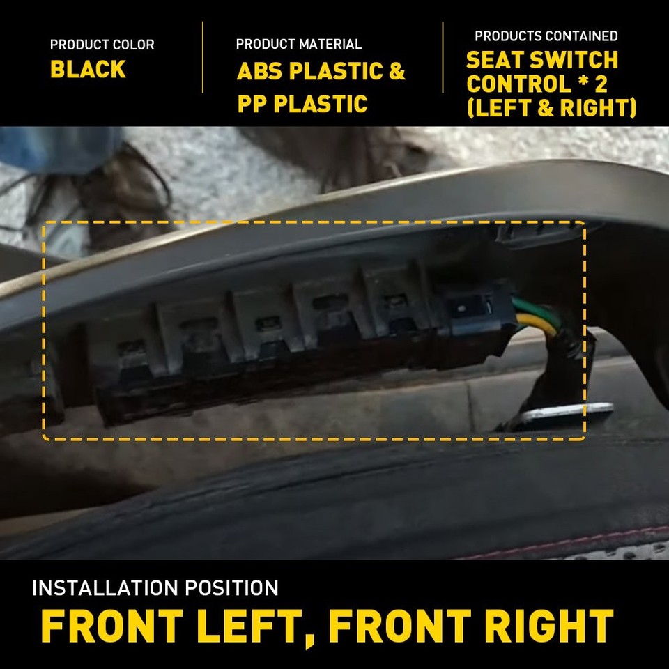 Seat Switch Recliner Adjust Tilt Control for Chevy/Cadillac/GMC ...