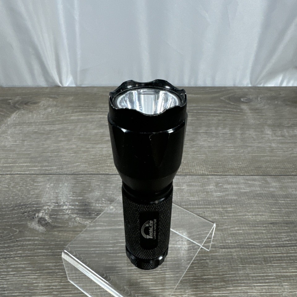 TechLite LUMEN MASTER Bright Brighter Flashing Black Tactical ...