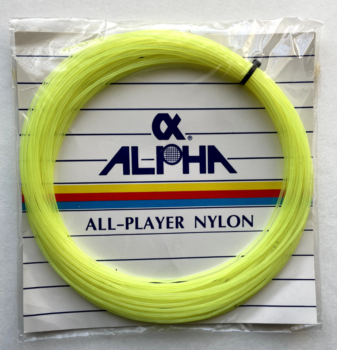 NOS Alpha All Player Nylon Tennis String | eBay