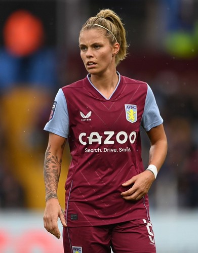 RACHEL DALY ASTON VILLA LIONESS A4 PHOTO GETTY QUALITY | eBay