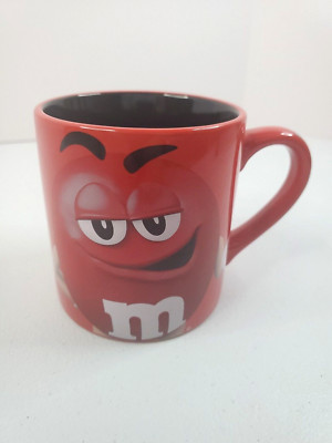 Mars M&M’s Candy Red Guy Coffee Mug Cup Handle 16 oz. 2016 | eBay