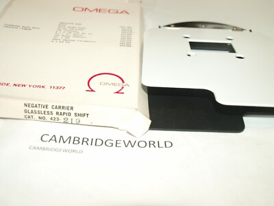 OMEGA 35mm full frame NEGATIVE CARRIER CAT.No 423-219 NEW in BOX C760 ...