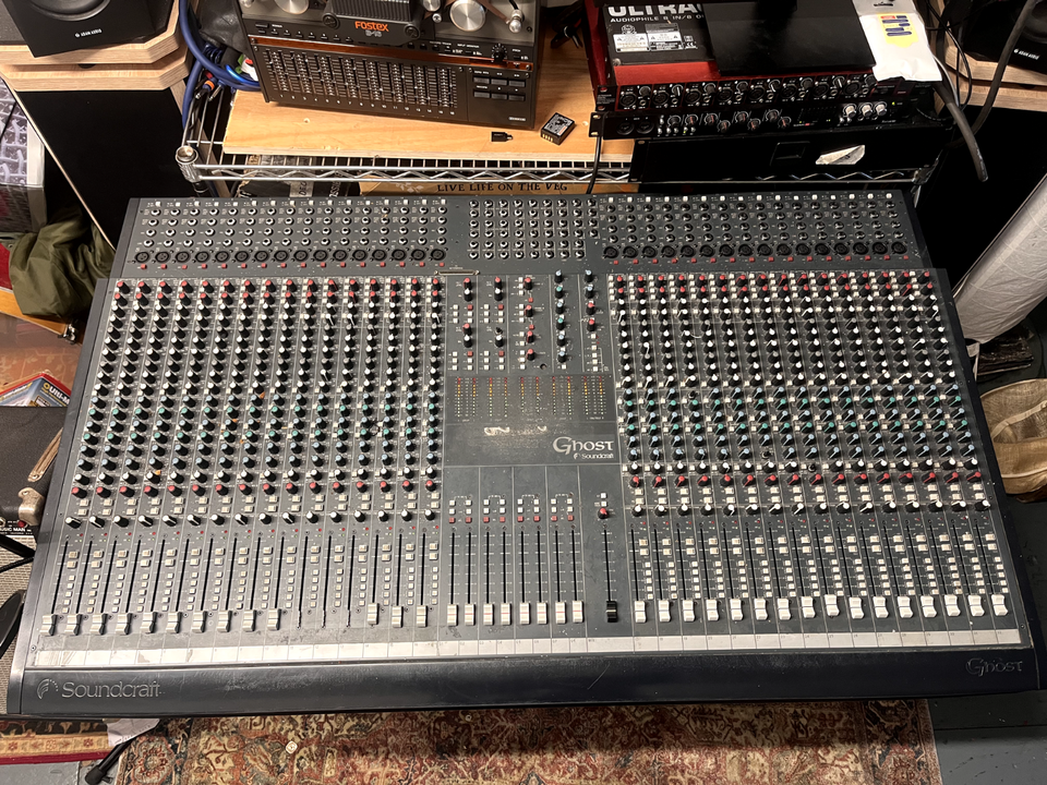 Soundcraft Ghost 32 Analog Mixing Desk w/Power Supply | eBay UK