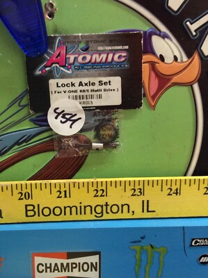 Atomic/Kyosho KR003 Lock Axle Set For: V-One RRR Multi Drive NIP 🇺🇸 ...