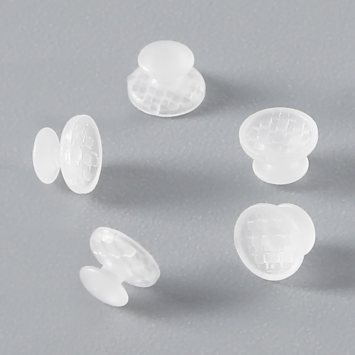 Dental Orthodontic Composite Clear Ceramic Lingual Buttons for Bondable ...