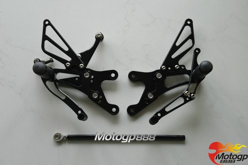 CNC Adjustable Rearset Foot pegs Rear set For Yamaha YZF R1 98-03 00 02 ...