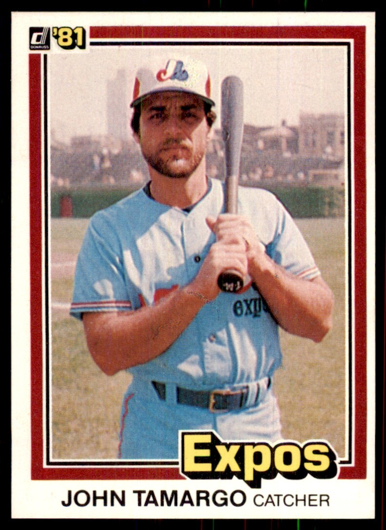 1981 Donruss Baseball Card John Tamargo Montreal Expos #210 | eBay
