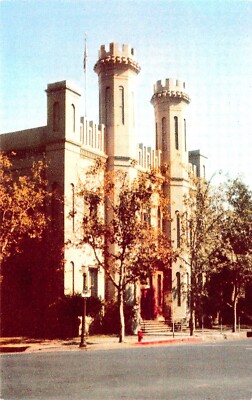 Yuba County Gothic Revival Courthouse Marysville California Vtg ...