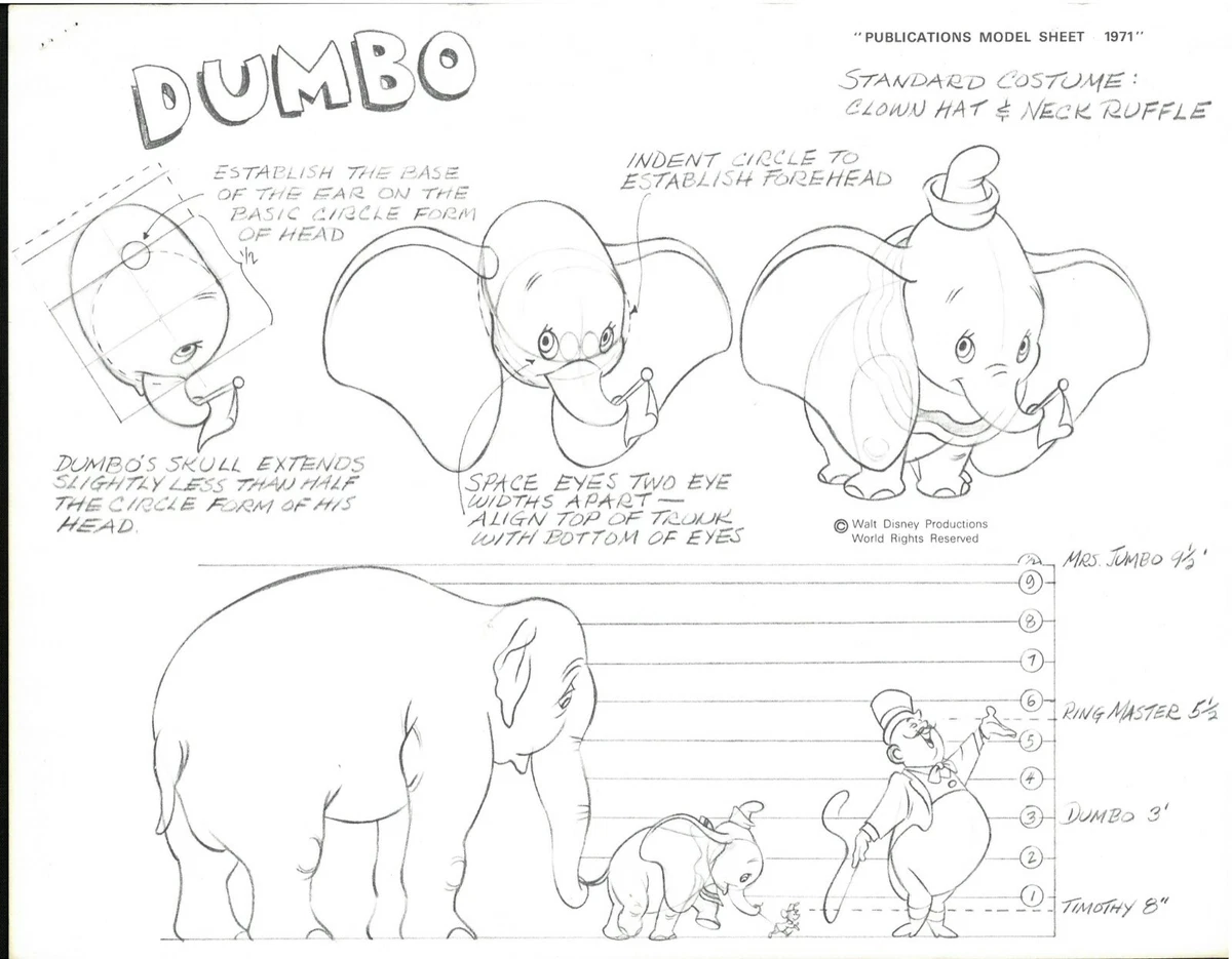 Basic Character Model Sheet