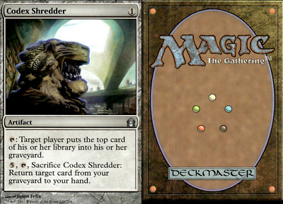 Magic The Gathering -MTG-Codex Shredder-LP | eBay