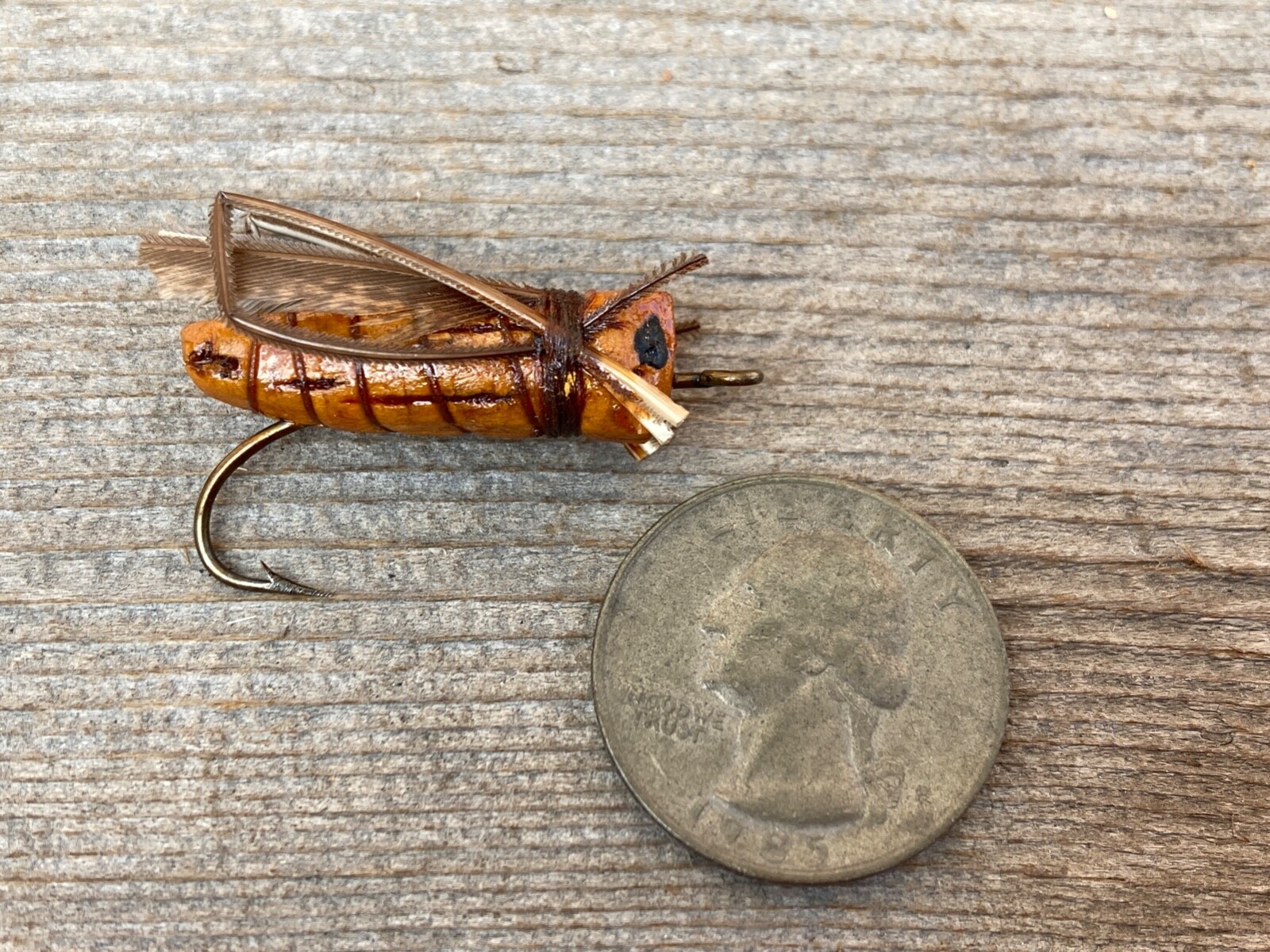 VTG PALMER'S GRASSHOPPER FLY FISHING LURE WELL MADE | eBay