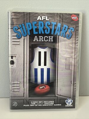 AFL Superstars ARCH Glenn Archer DVD 3-Disc Set North Melbourne ...