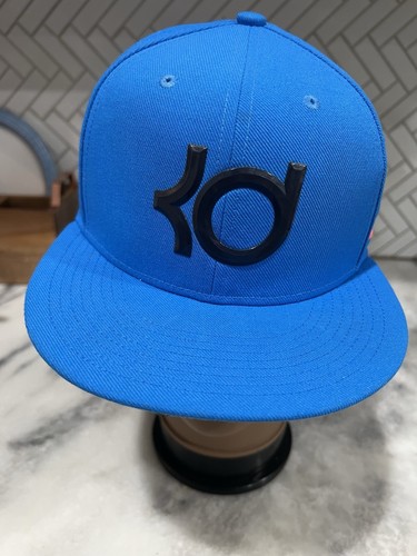 Nike True Kevin Durant KD Snapback Hat Blue Black Logo Adjustable Cap ...