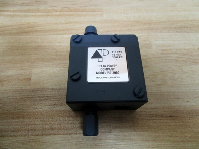 Delta Power Pressure Switch PS3000 Ps-3000 500-3000 PSI for sale online ...