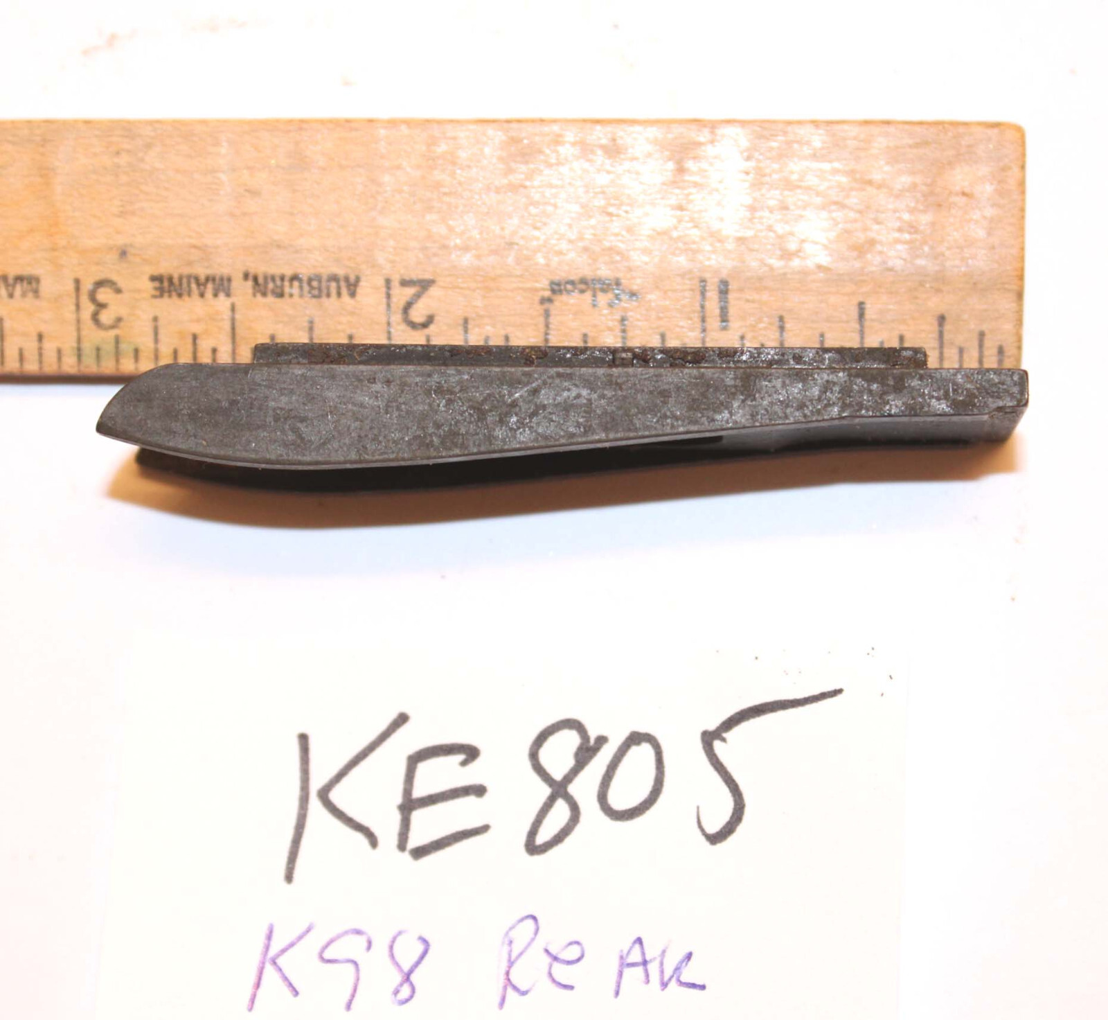K98 Mauser Rear Sight Bed, Israeli New, Takes Type A Spring - #KE805 | eBay