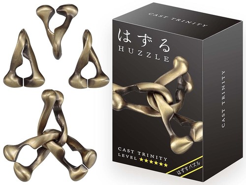 Cast Trinity Huzzle L6 By Hanayama Puzzle Game Toys | eBay